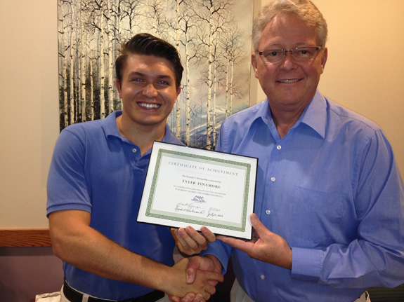 2013 Scholarship Recipients - Tyler Finamore - Colorado Allergy ...